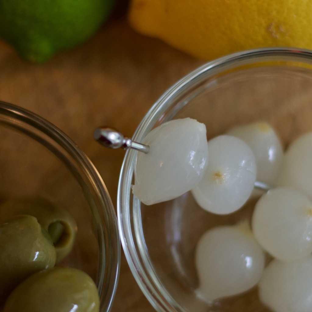 The Gibson Gin Cocktail - turn up the brine - First Order Gin