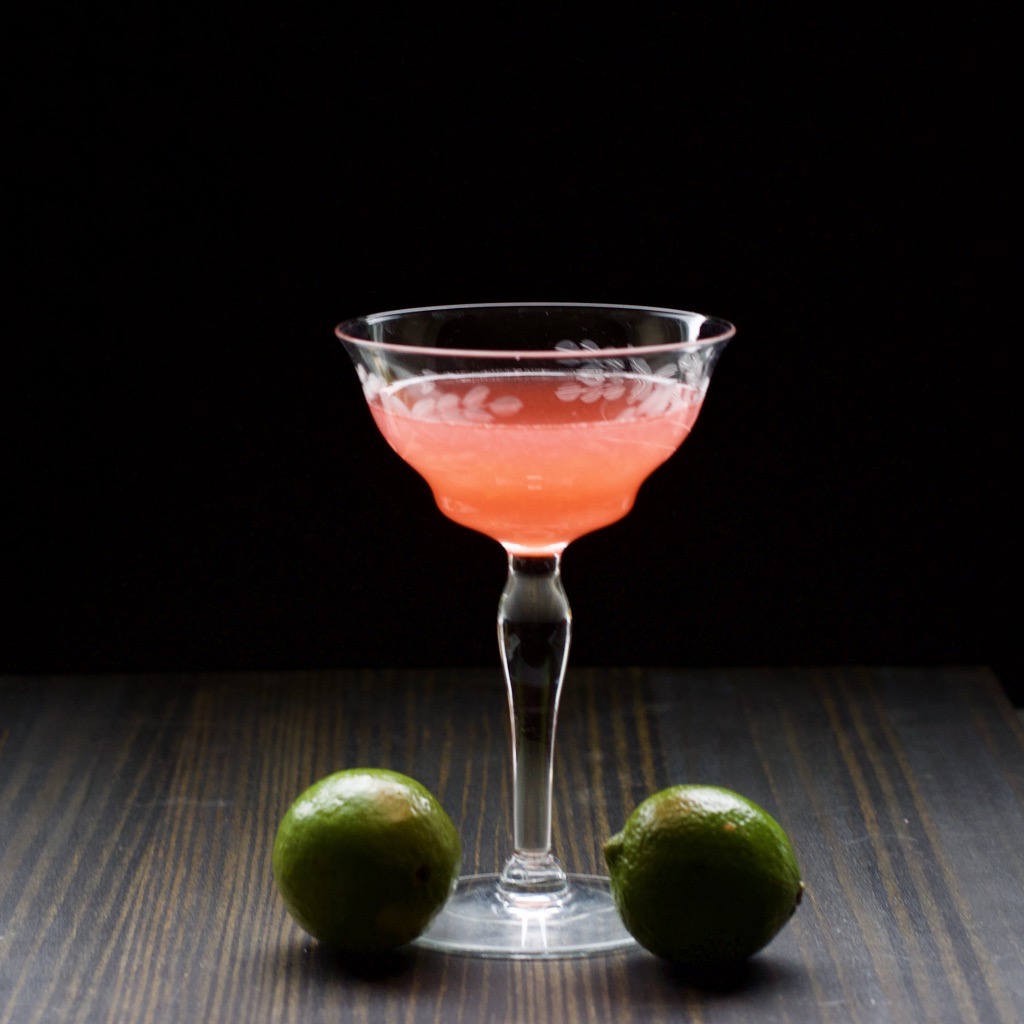 The Gintermission - Gin, Campari, Lime, Ginger Liqueur - First Order Gin
