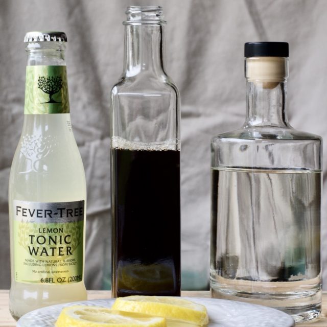 Cold Brew and Gin Cocktail - First Order Gin - Gin, Cold Brew, Lemon