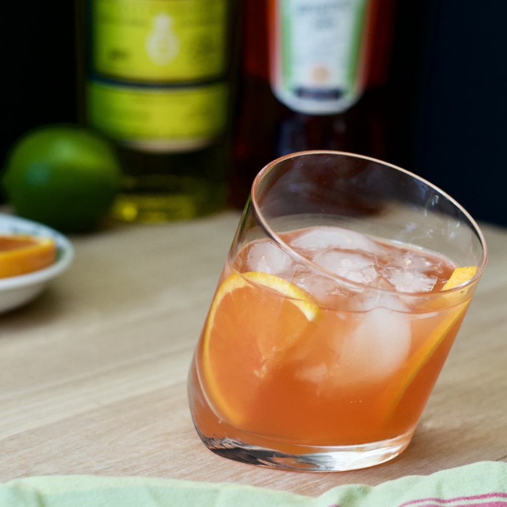 The Apropos Cocktail - First Order Gin - Gin, Chartreuse, Aperol
